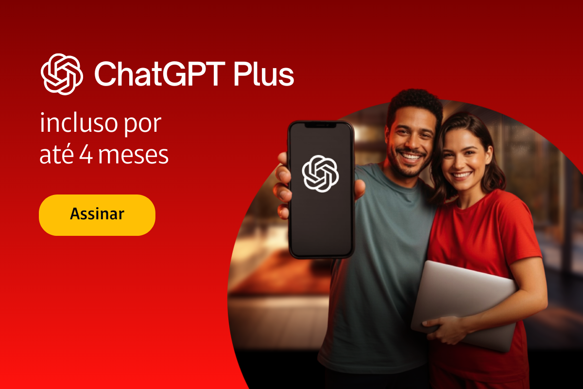 Plano Claro com ChatGPT Plus incluso