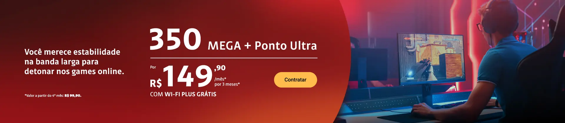 Ponto Ultra: Instalação para todos os pontos da sua Casa | Claro e NET