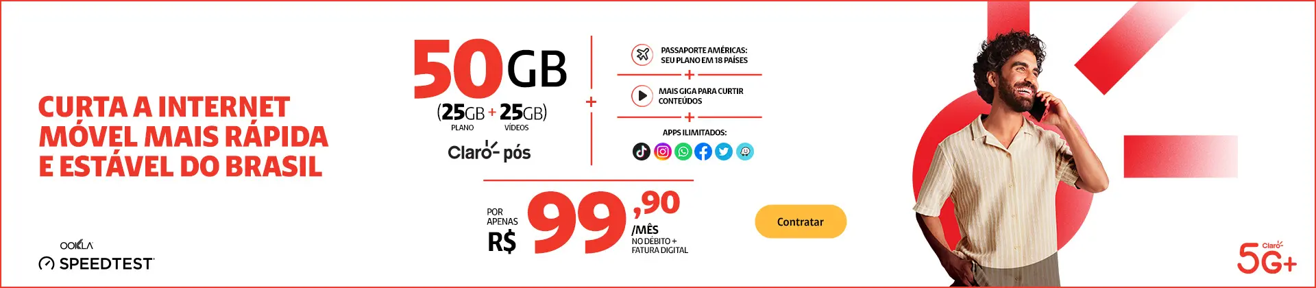 Pós-pago: Planos de Celular Claro | Ofertas e Promoções